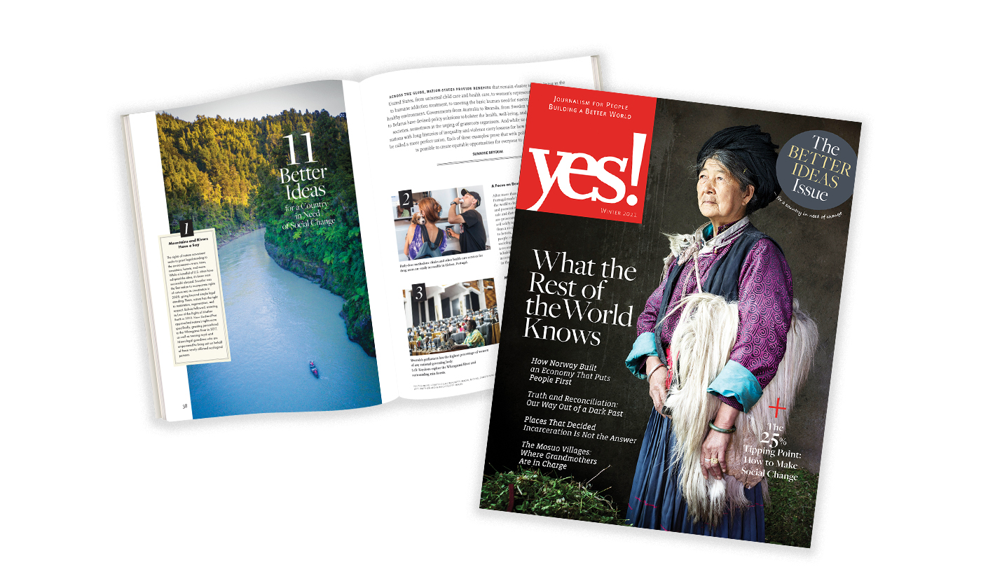 Readers Respond - Winter 2021 - YES! Magazine Solutions Journalism