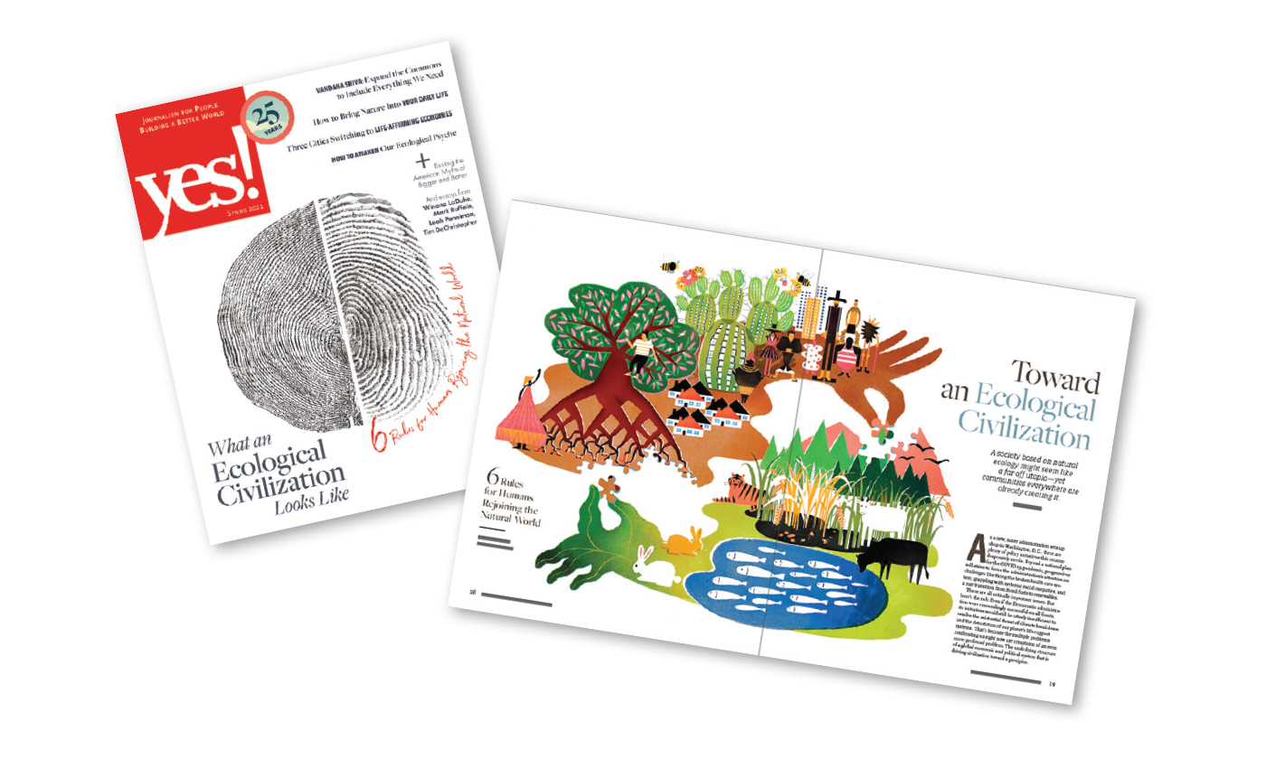 Readers Respond - Spring 2021 - YES! Magazine Solutions Journalism