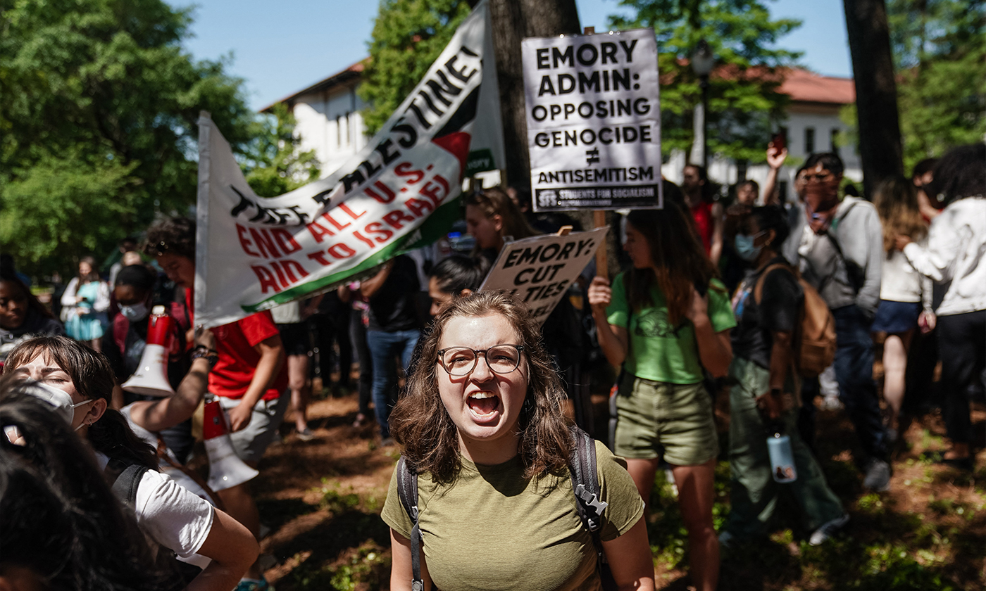 In Atlanta, Police Violence Ties Together Protests for Gaza, Stop Cop ...