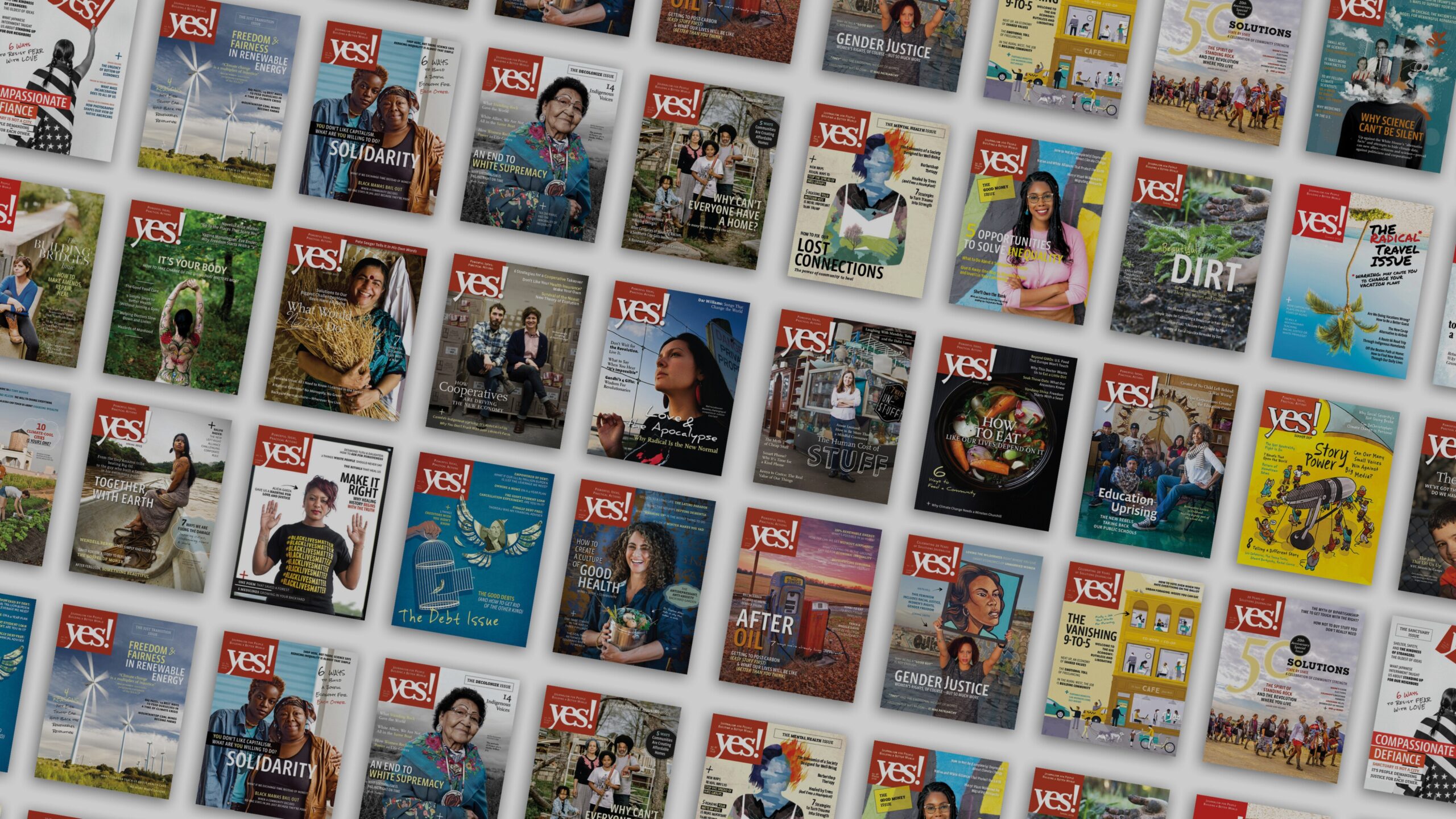 All Issues - YES! Magazine Solutions Journalism