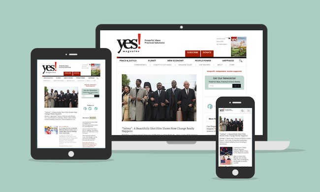 Welcome to the New YES! Website - YES! Magazine